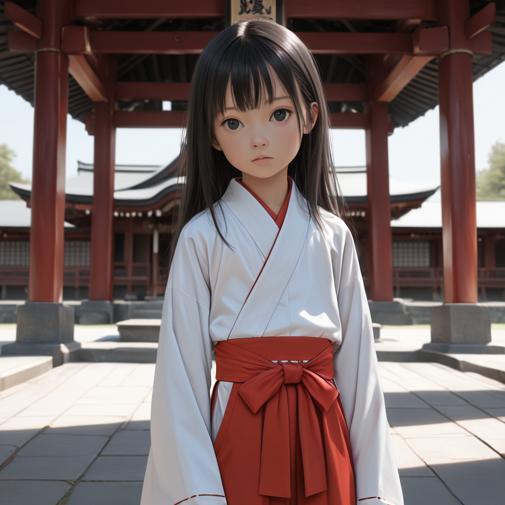 純潔の体をさらけ出すJS巫女 | PromptCom（プロンプトコム）