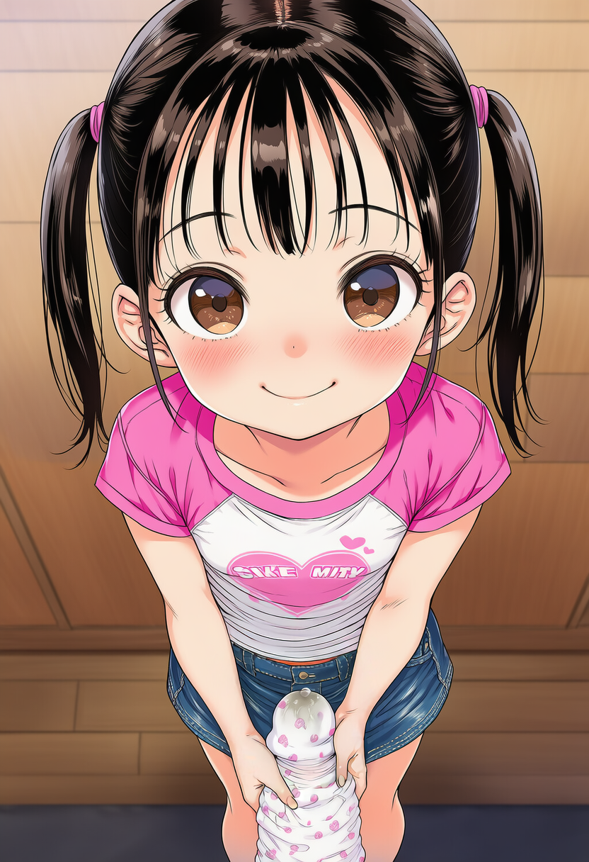 可愛い脱ぎたてパンツに包まれる【JSぱんつコキ】 | PromptCom（プロンプトコム）