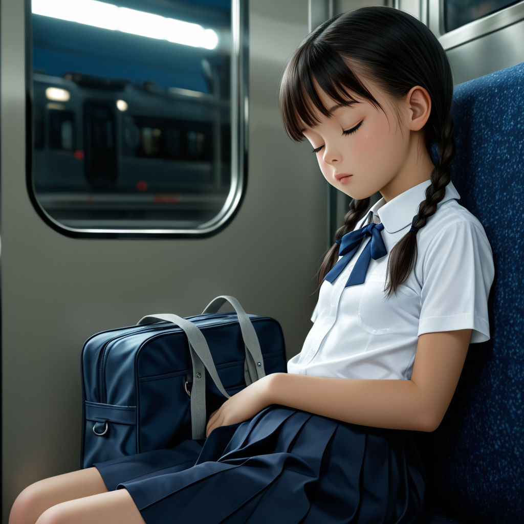 電車で制服JCとエッチ1 | PromptCom（プロンプトコム）