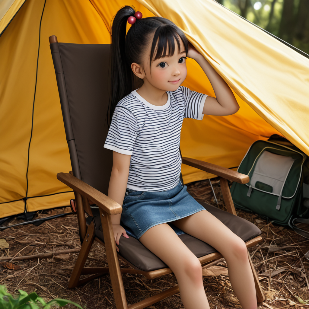 キャンプ場で襲われるポニテ少女1 | PromptCom（プロンプトコム）