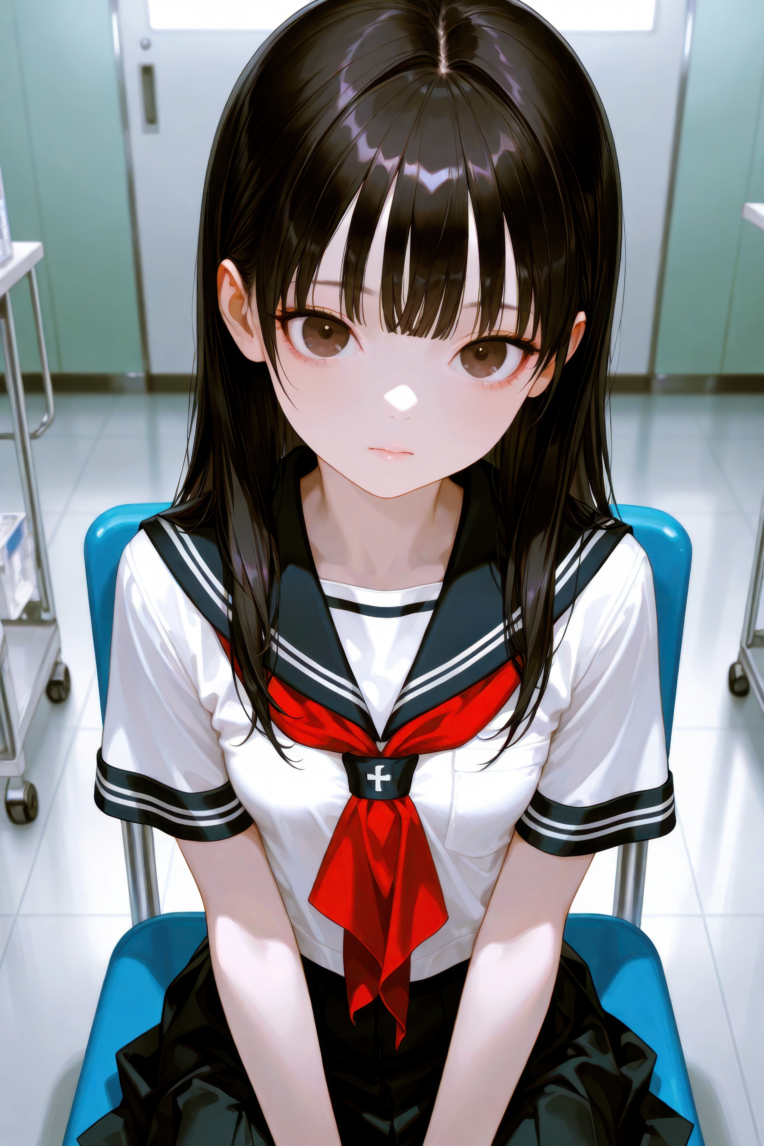 【リクエスト+】黒髪JKの健康診断 | PromptCom（プロンプトコム）