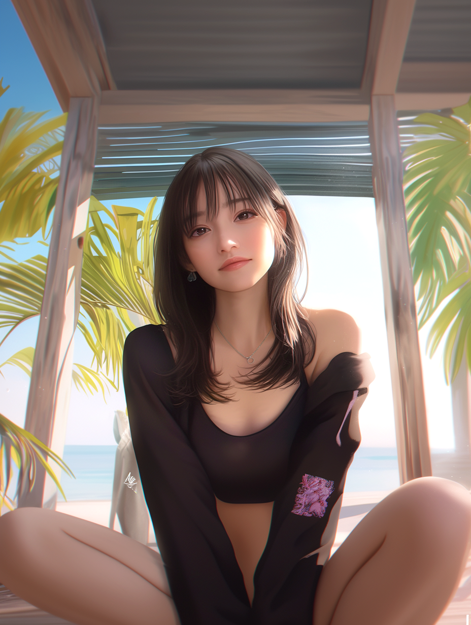 夏のガレージ | PromptCom