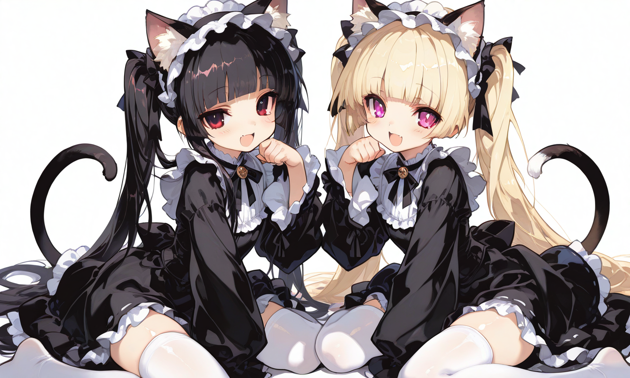 twin cat | PromptCom