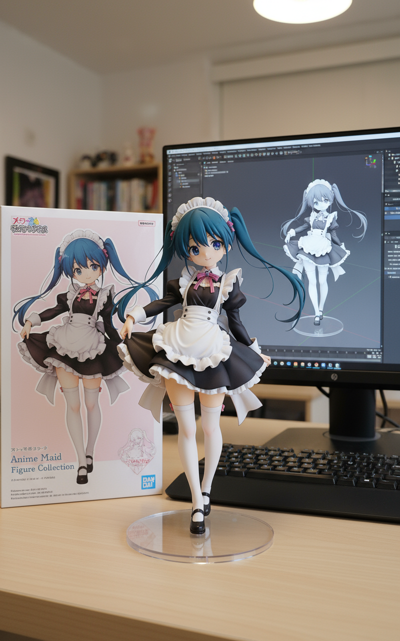 小路綾（きんいろモザイク）／メイド | PromptCom